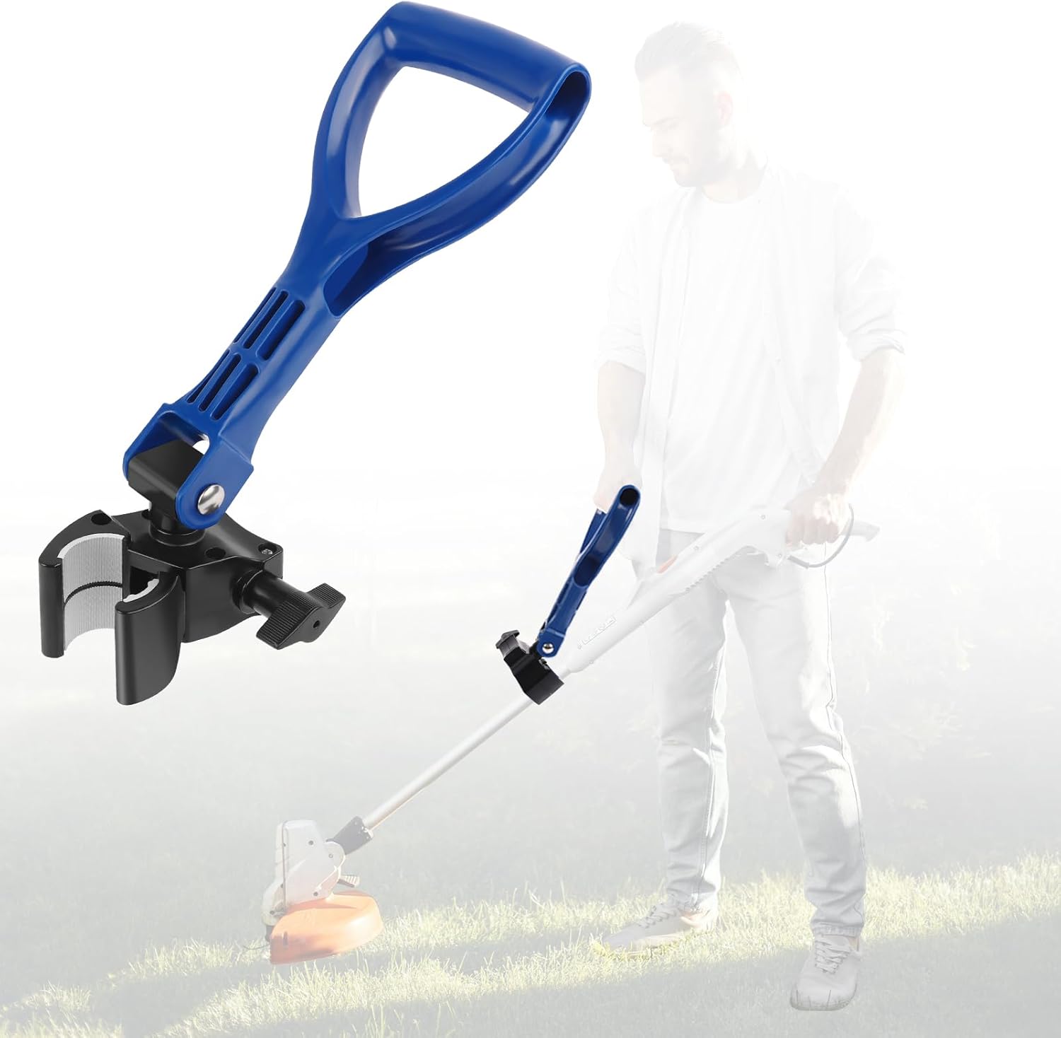 Amazon.com : Adjustable Garden Shovel Handle, Back Saver Attachment for ...