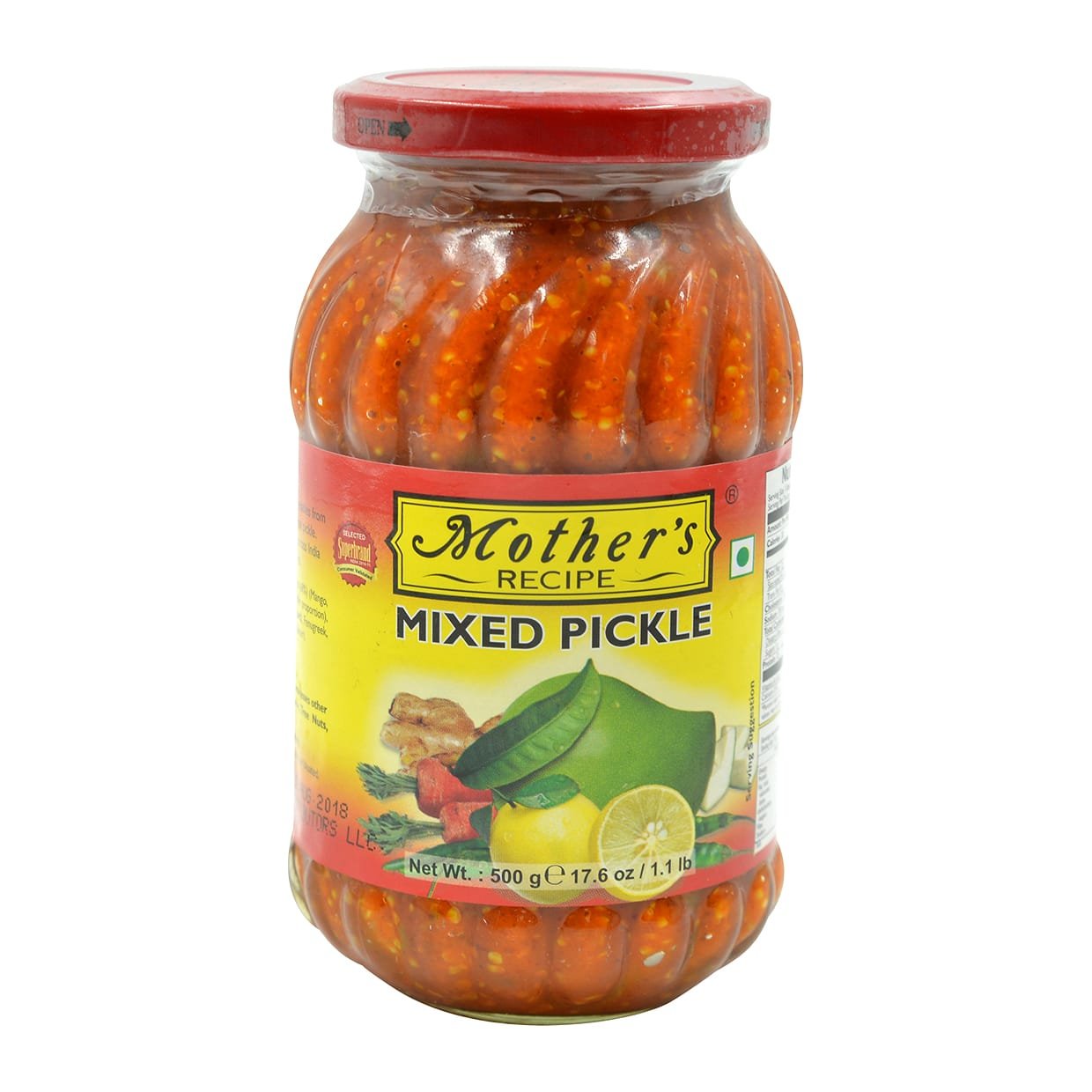 Amazon.com : M R Mixed Pickle 500g : Grocery & Gourmet Food