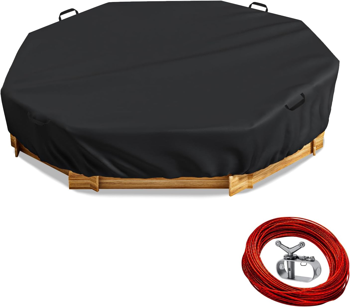 Amazon.com: Octagon Sandboxes Cover,Steel core Cable Upgrade Protection ...