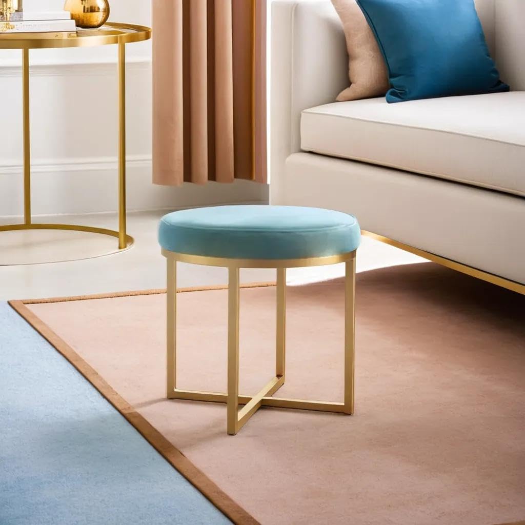 Dence Store Ottoman Pouffes for Sitting/Room Decor - Puffy Stool and ...