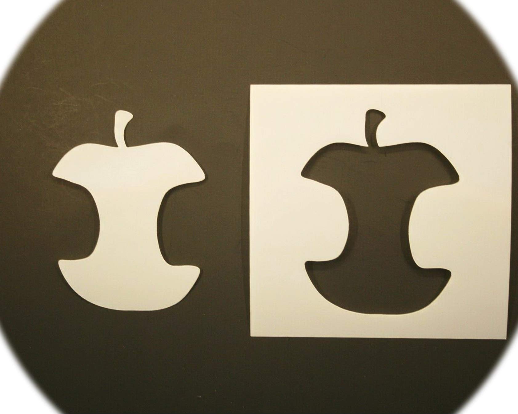 Apple Logo Stencil