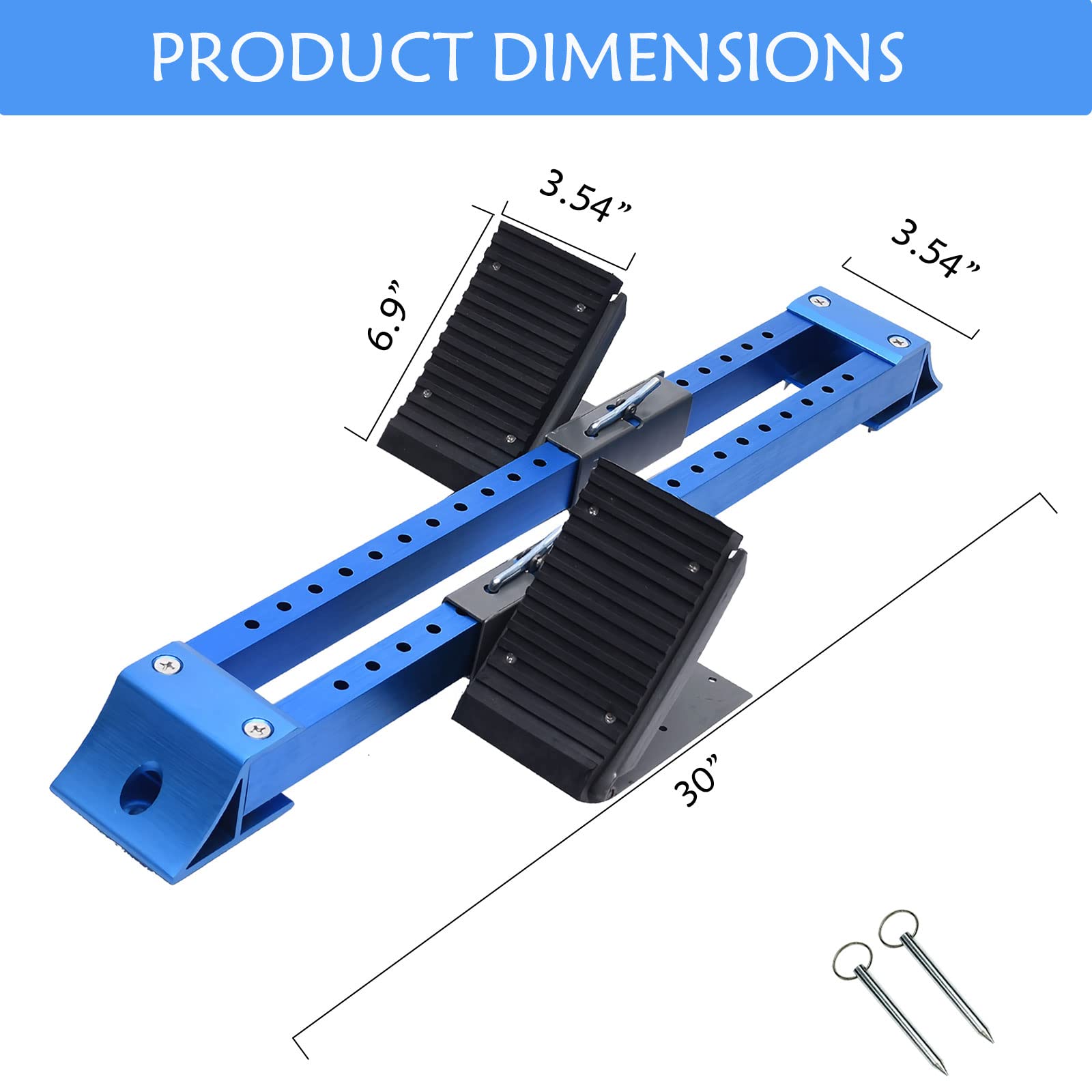 Snapklik.com : 30In Lightning Starting Block Sprinter Pedals 6 Angle ...