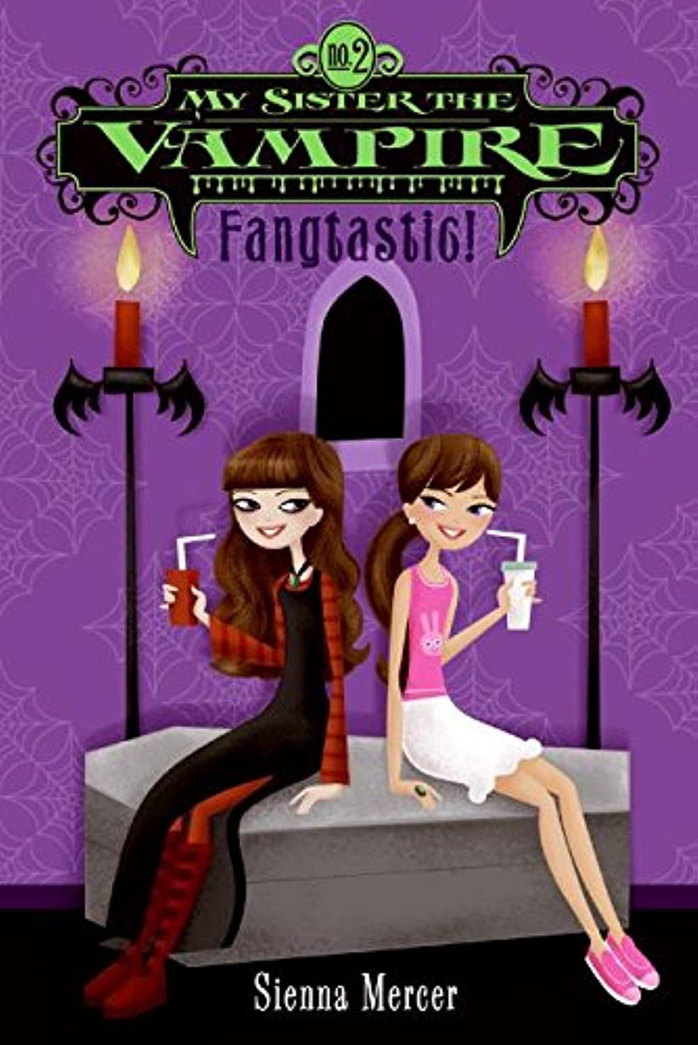 My Sister the Vampire #2: Fangtastic!: A Cozy Halloween Mystery About ...