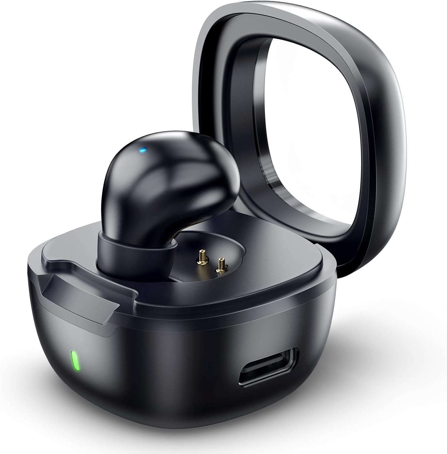 Amazon.co.jp: Bluetoothヘッドセット 片耳 Bluetoothイヤホン 片耳用 超ミニ ワイヤレスイヤホン Hi-Fi音質 ハンズフリー通話 IPX7防水 超軽量 ...