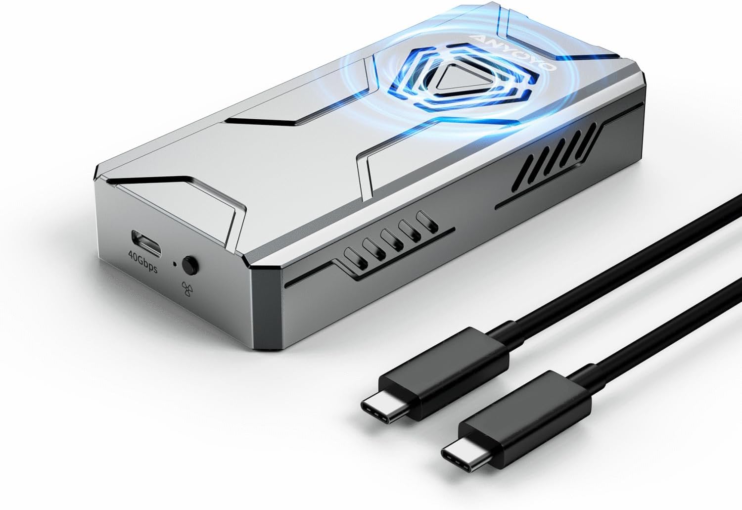 Amazon.com: ANYOYO 40Gbps M.2 Enclosure, NVMe SSD Enclosure PCIe NVMe ...