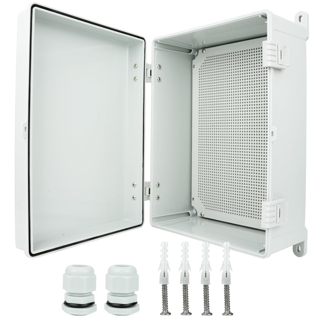 Amazon.com: Electrical Junction Enclosure, Steel Indoor & Outdoor ...