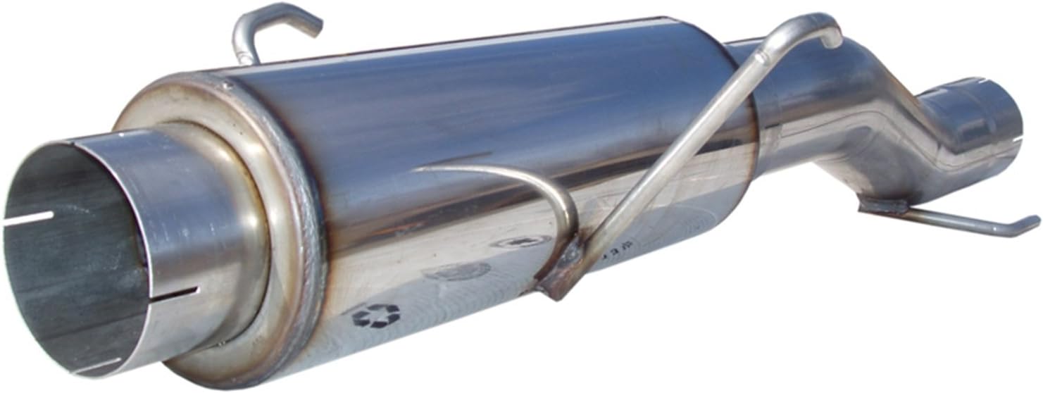 MBRP MK96116 4 Inch High-Flow Muffler Replacement Assembly, Made of ...