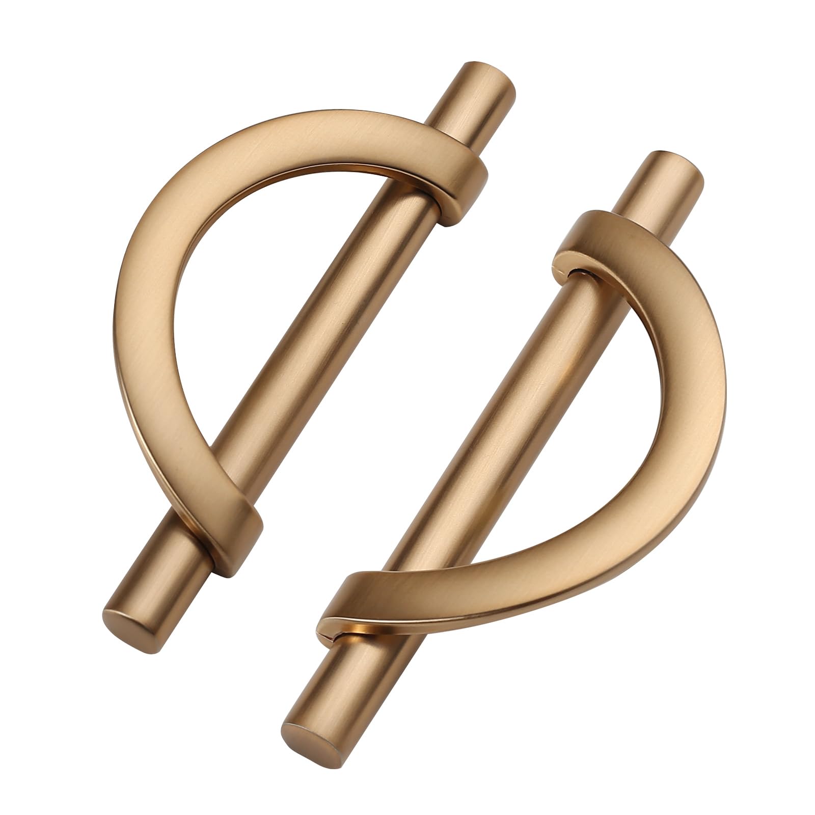 Snapklik.com : 10 Pack 3.75 Inch Champagne Bronze Kitchen Cabinet ...