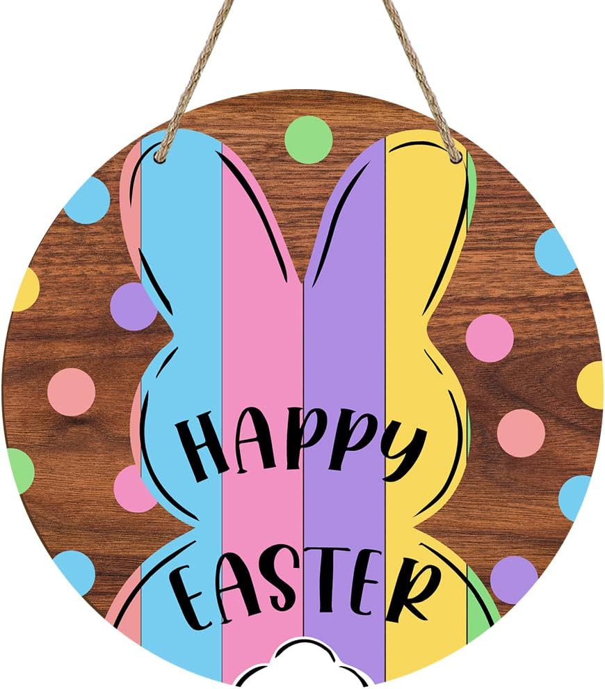 Amazon.com : Easter Door Decorations Easter Wall Decor Easter Wreaths ...