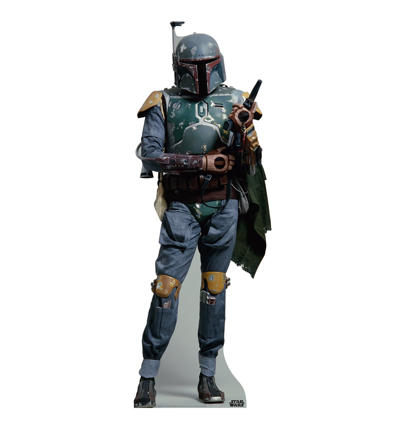 Buy Advanced Graphics Boba Fett Life Size Cardboard Cutout Standup ...