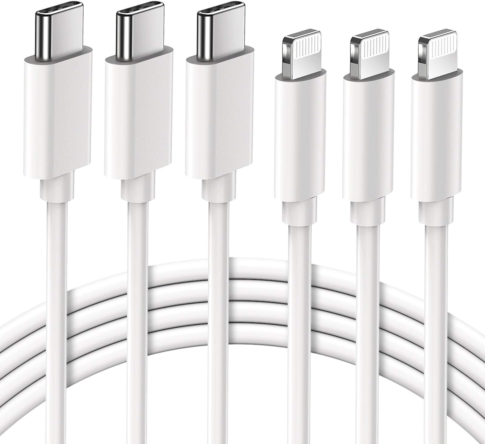 iPhone Charge Rapide Câble, 2 Câble USB C vers Lightning Charge iPhone ...