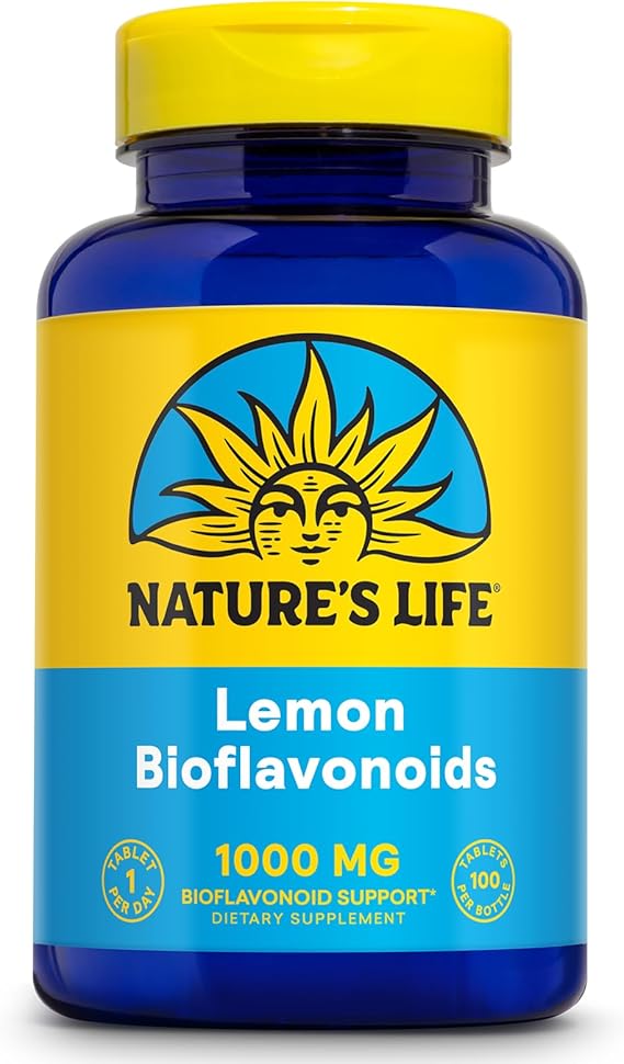 Amazon.com: Nature's Life Lemon Bioflavonoids 1000mg - Citrus ...