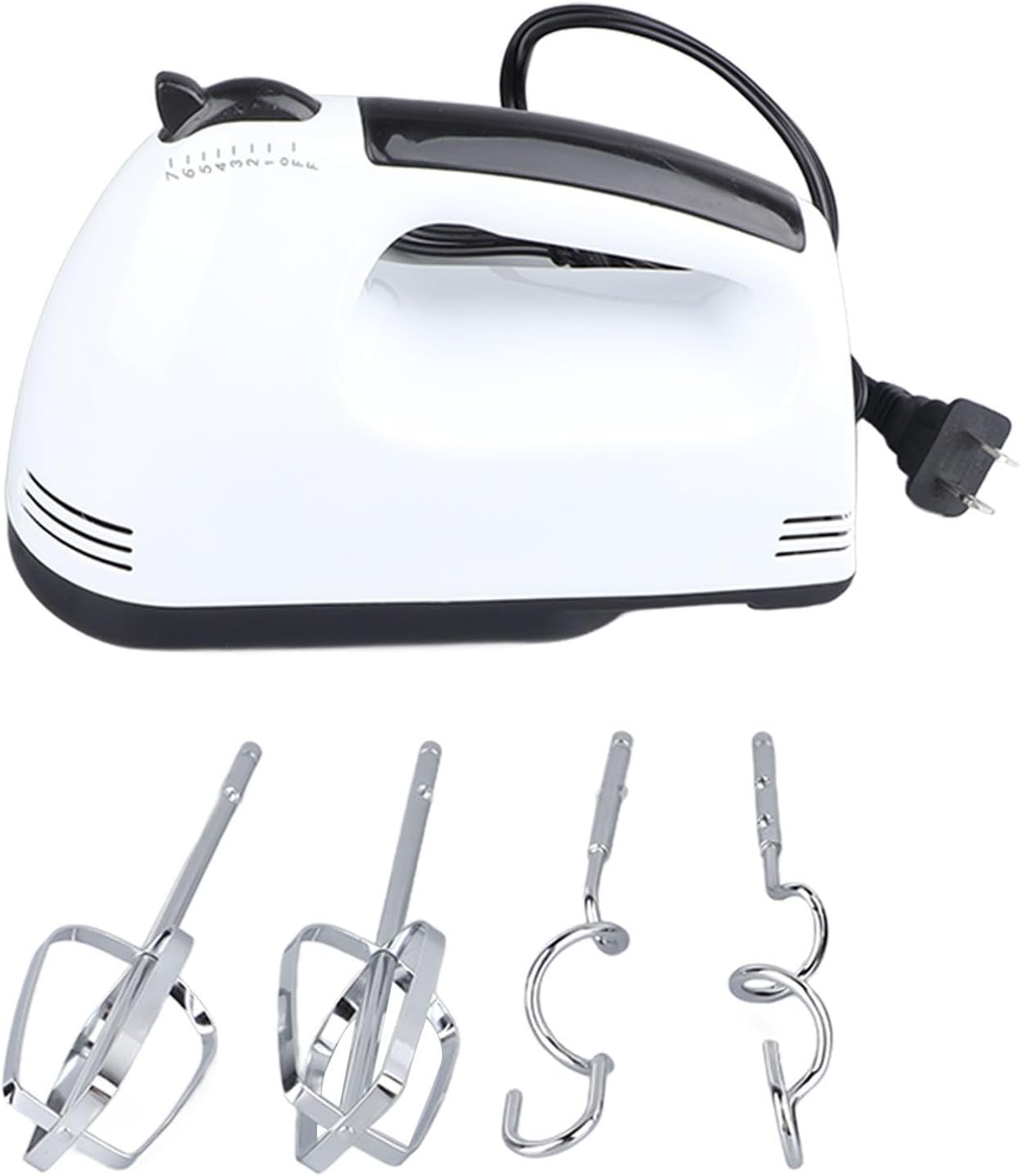Amazon.com: 7-Speed Electric Hand Mixer for Baking Cake Egg Cream ...
