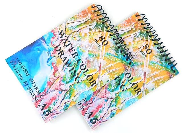 REDGE A5 Size Sketch Book for School and Collage Drawing Work, Pack of ...