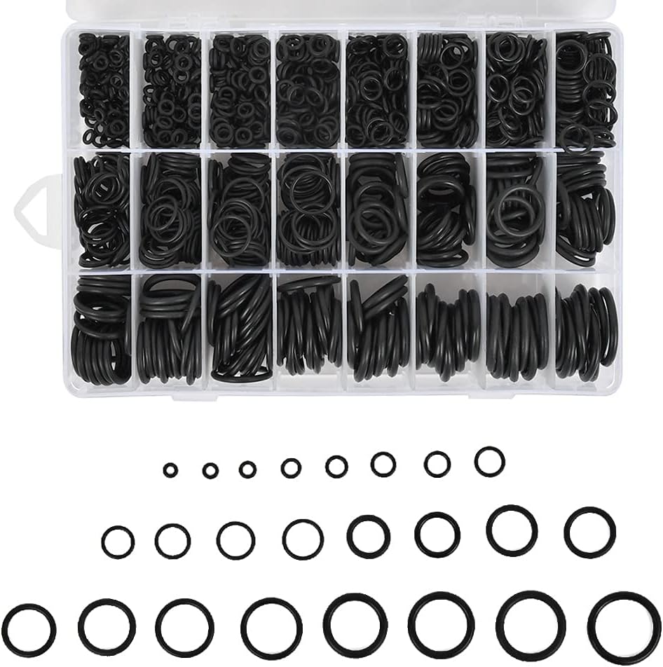 Amazon.com: 407-piece Rubber O-ring Assortment Kit : Automotive