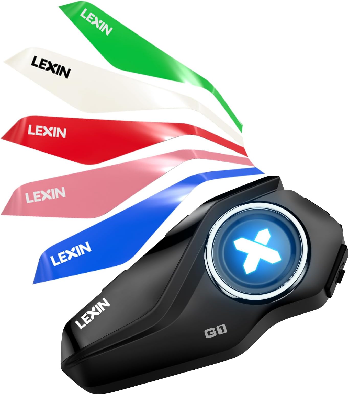 Amazon.co.jp: LEXIN G1 バイク用インカム bluetooth5.0 インカム 6つオプション HIFI音質 ヘッドセット ...