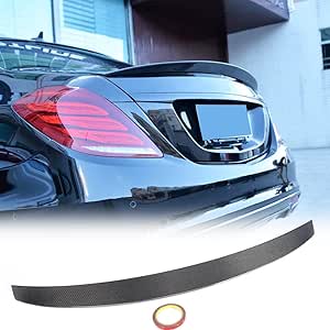 Carbon Fiber Rear Trunk Spoiler fits for Mercedes Benz W222 S Class ...