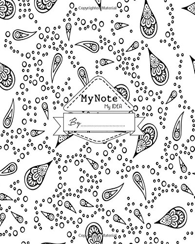 Notebook My Note My Idea: (School Notebooks) : Mimic Journals: Amazon ...