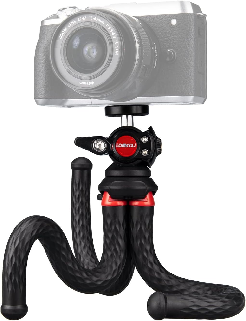 Lammcou Camera Tripod Flexible Mini Small Travel Lightweight Compact ...