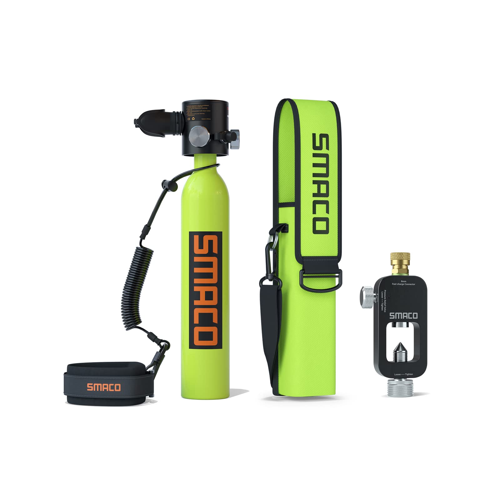 Buy SMACO S300 Plus Mini Scuba Tank 0.5L Portable Mini Diving Tank ...