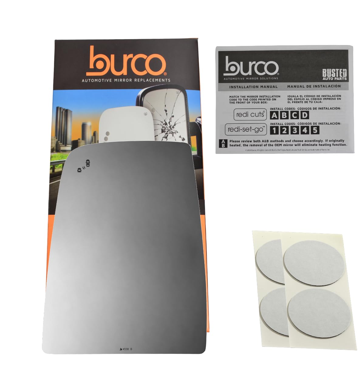 Amazon.com: Burco 4558B Compatible with 20-22 Ford Transit-150/250/350/350 HD Left Driver Side ...