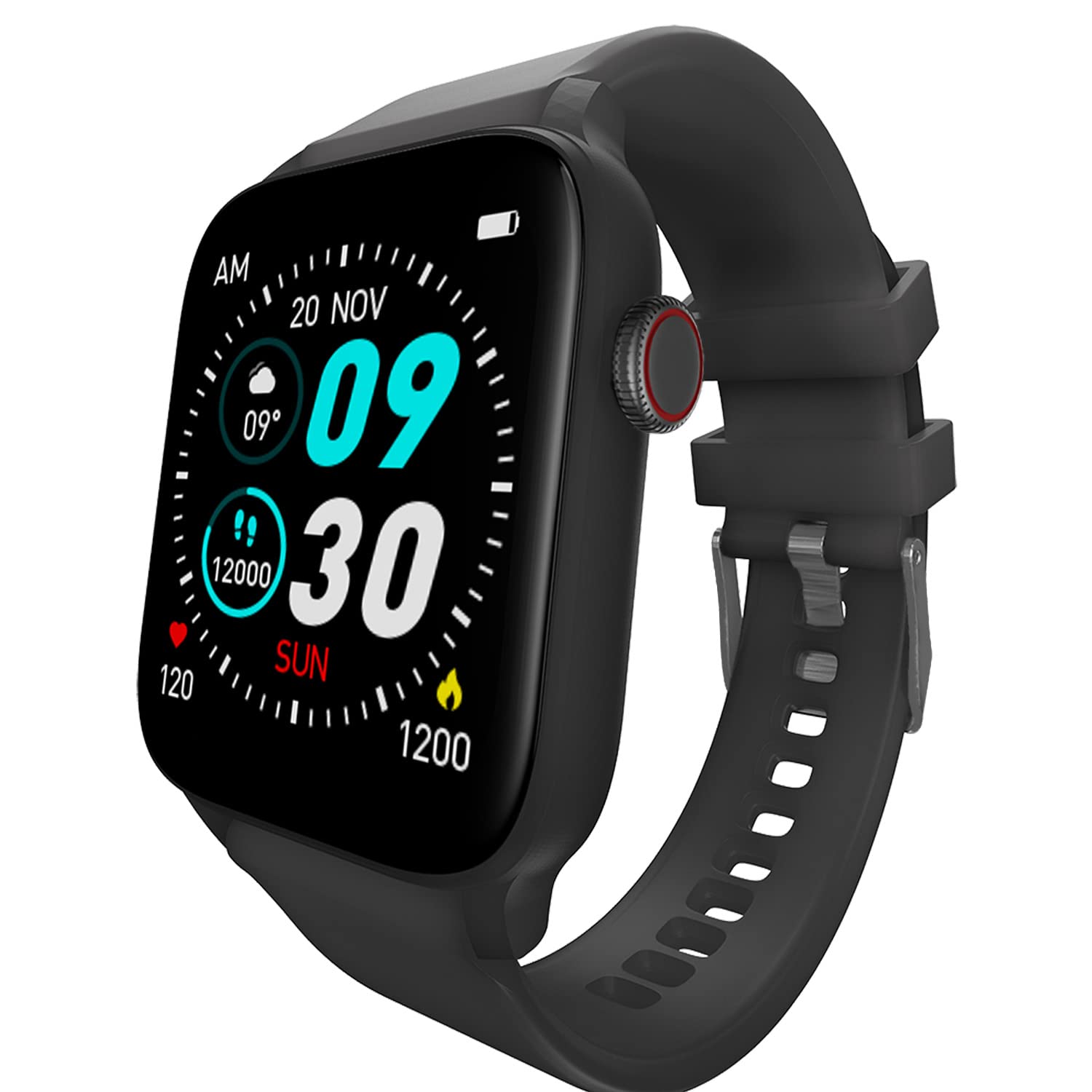 New Maxima Max Pro Brave Smartwatch with 1.83" Largest HD Screen ...