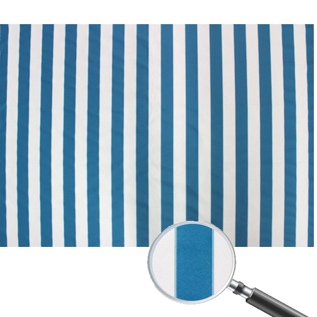 Amazon.com: STRIPE CANVAS AWNING FABRIC WATERPROOF OUTDOOR FABRIC 60 ...