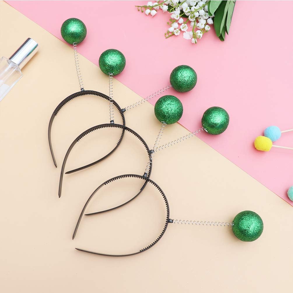 Holibanna 4pcs Martian Antenna Headband Alien Headband Boppers Ball St ...