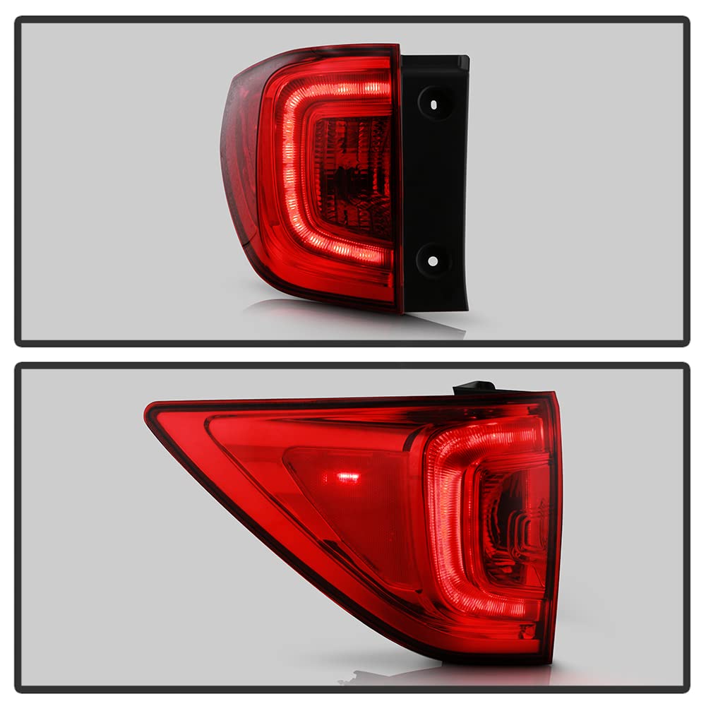 Snapklik.com : For 2016 2017 2018 Honda Pilot SUV Factory Style Red LED ...