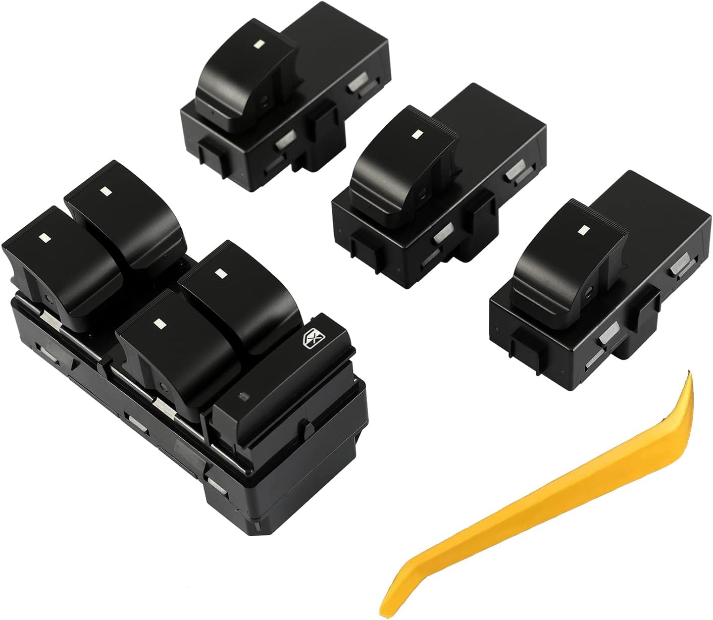 Amazon.com: Obaee Driver Side Power Master Window Switch & 2pcs ...