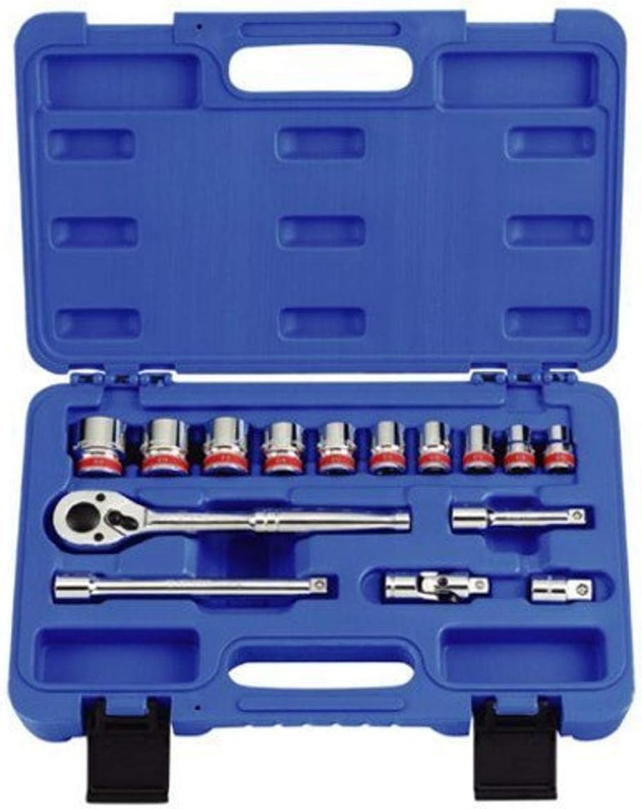 KT Pro Tools 3/8 DR 15PC SOCKET SET SAE 6PT - Socket Wrenches - Amazon.com