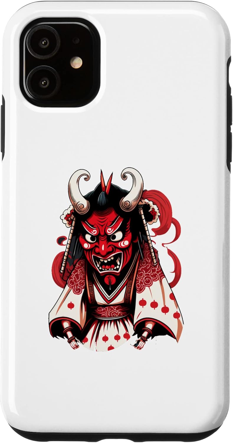 Amazon.com: iPhone 11 Japanese Kabuki Theater Demons Mythology Mythical ...