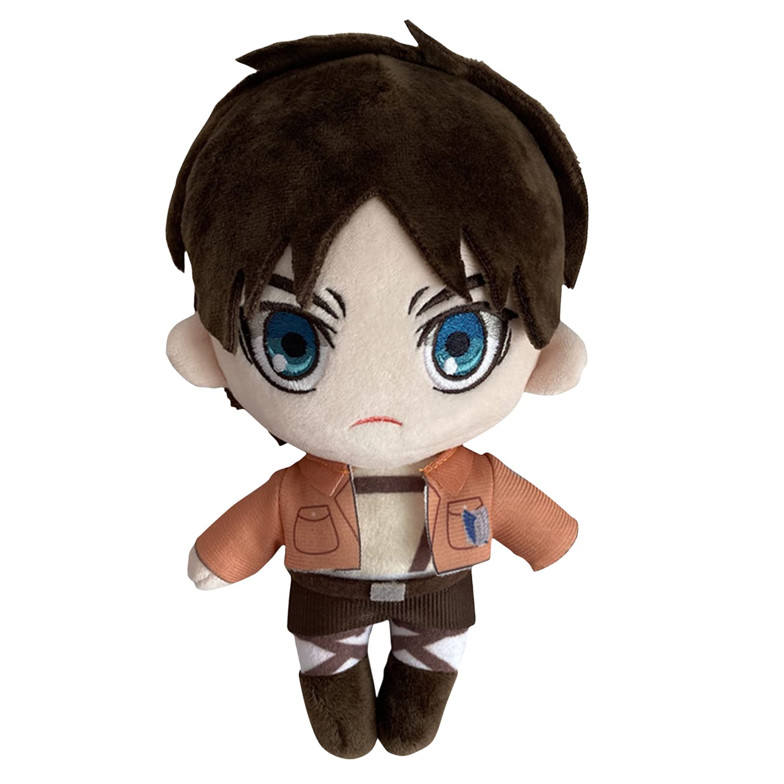 Attack On Titan Plush Doll Eren Mikasa Levi Ackerman Plushie ...