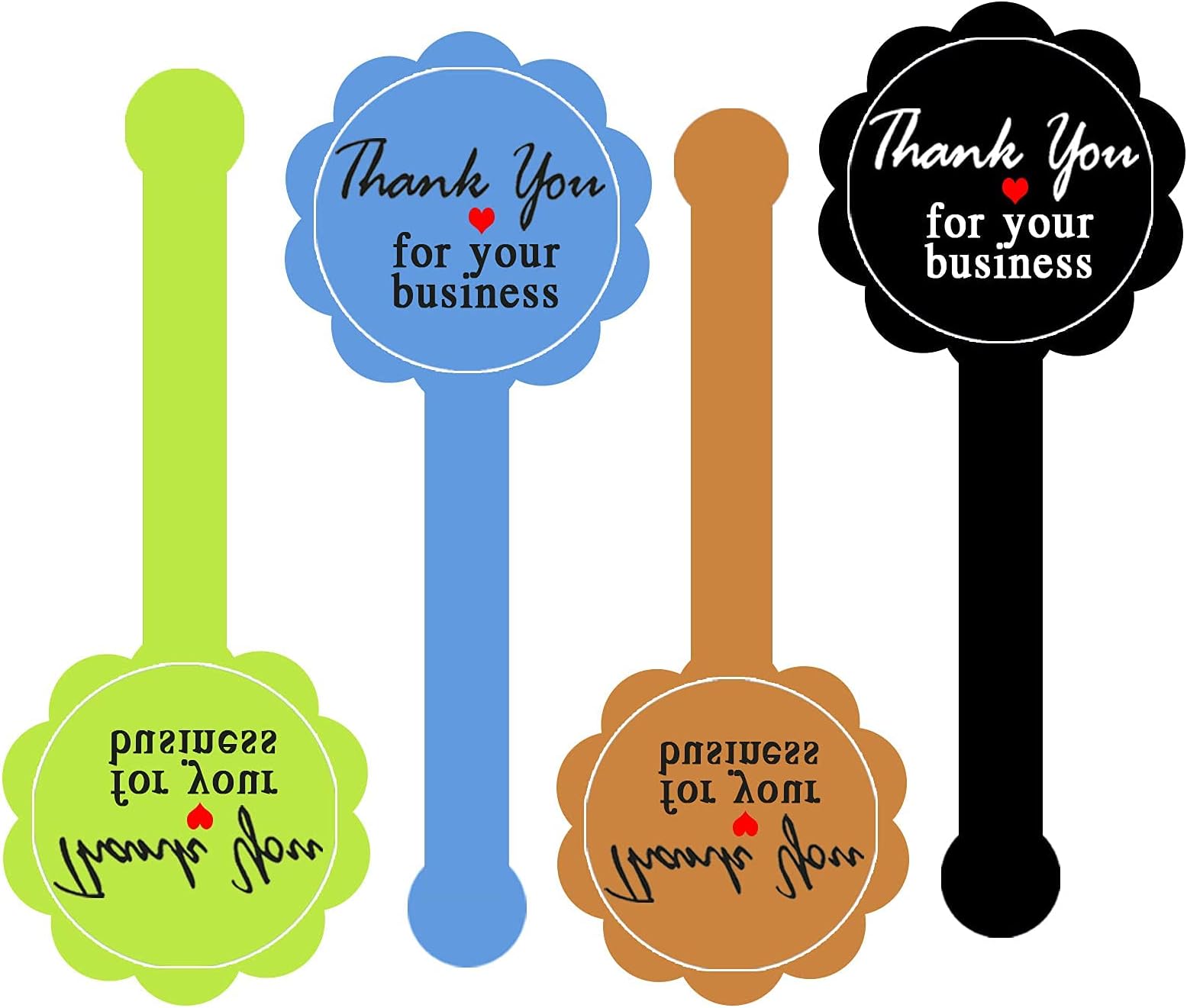 Amazon.com : Thank You for Your Business Stickers,Tamper Evident Labels ...