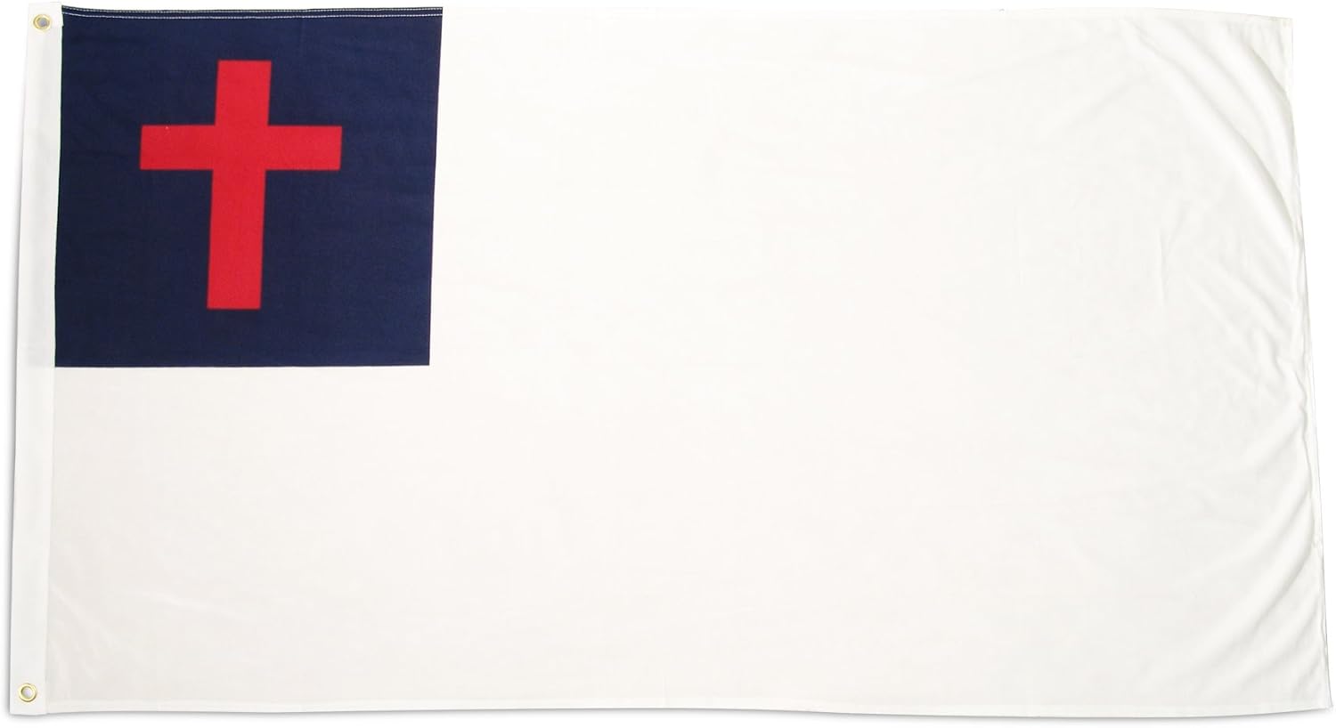 Amazon.com : US Flag Store Superknit Polyester Christian Flag, 3 by 5 ...