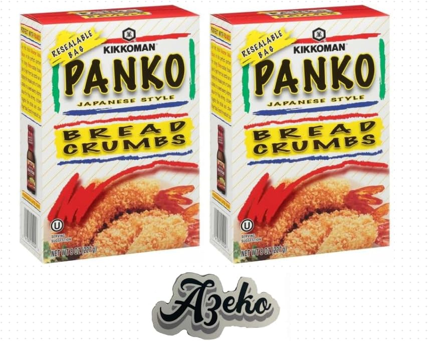 Amazon.com: Kikomans Panko Bread Crumbs, Japanese Style Bread Crumbs, 8 ...