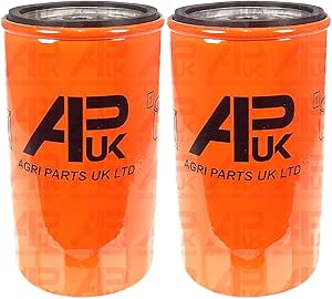 APUK 2x Engine Oil Filter Replacement for Eicher 3155 3253 3254 3255 ...