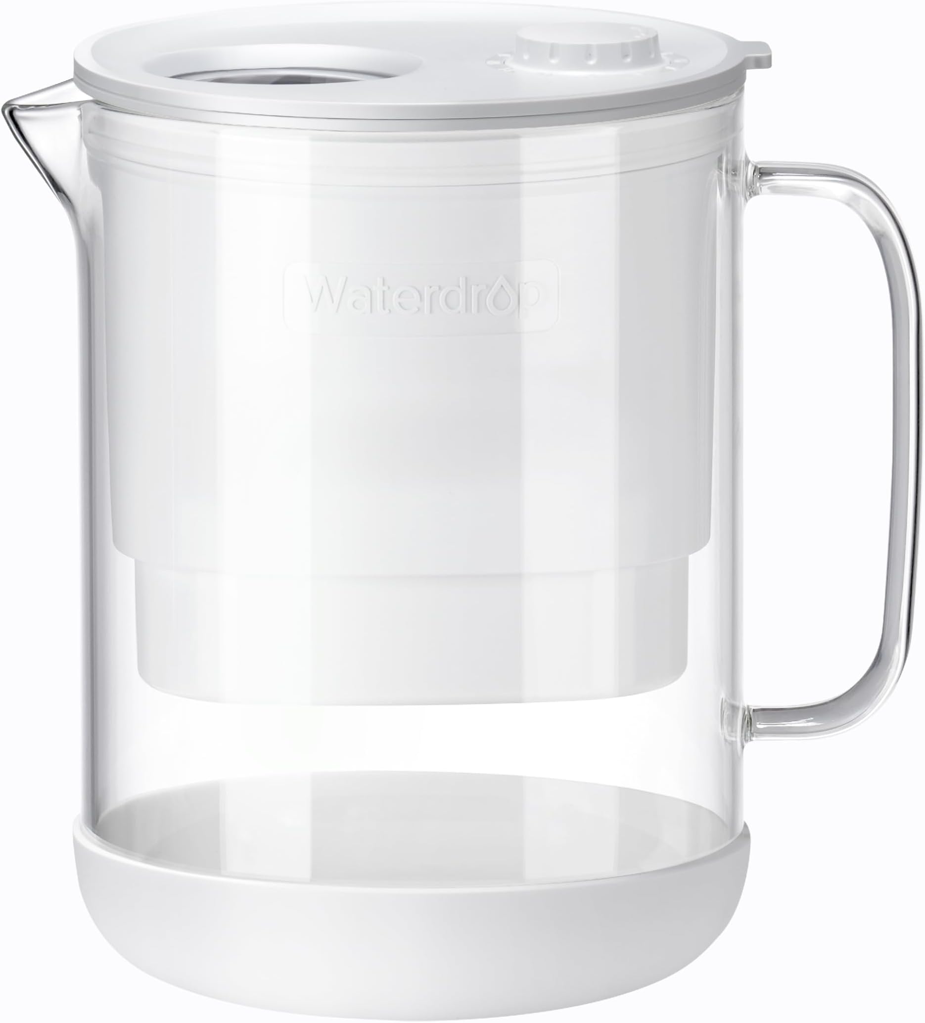 BRITA Glass Water Filter Jug Light Blue (2.5L) with 1x MAXTRA PRO All ...