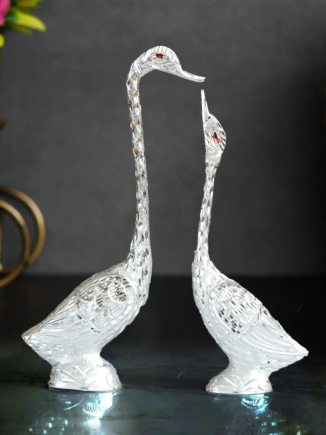 Swan Romance Birds Love Card | Swans – Lil Wabbit