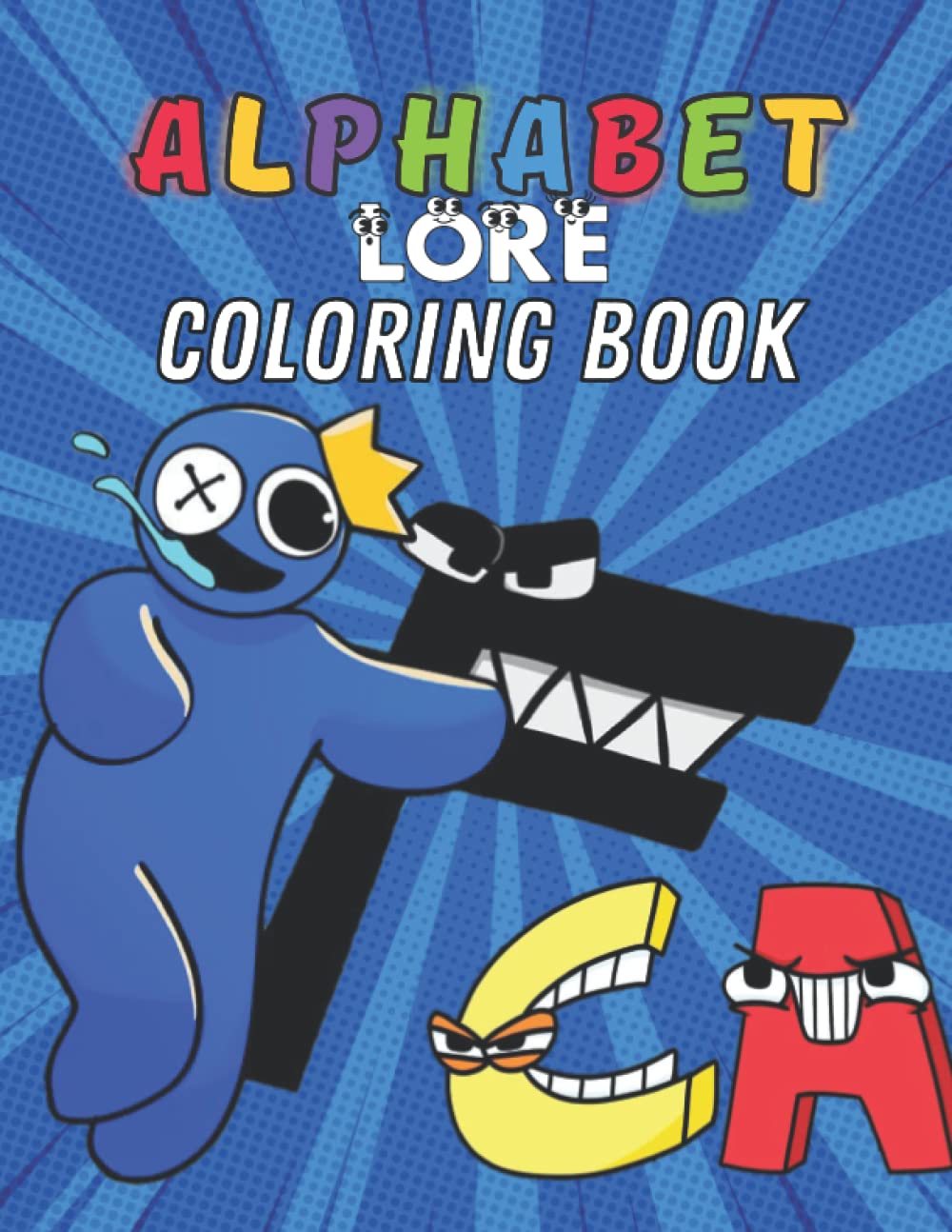Alphabet Lore Coloring Book Alphabet Lore Jumbo Coloring Book Kids ...
