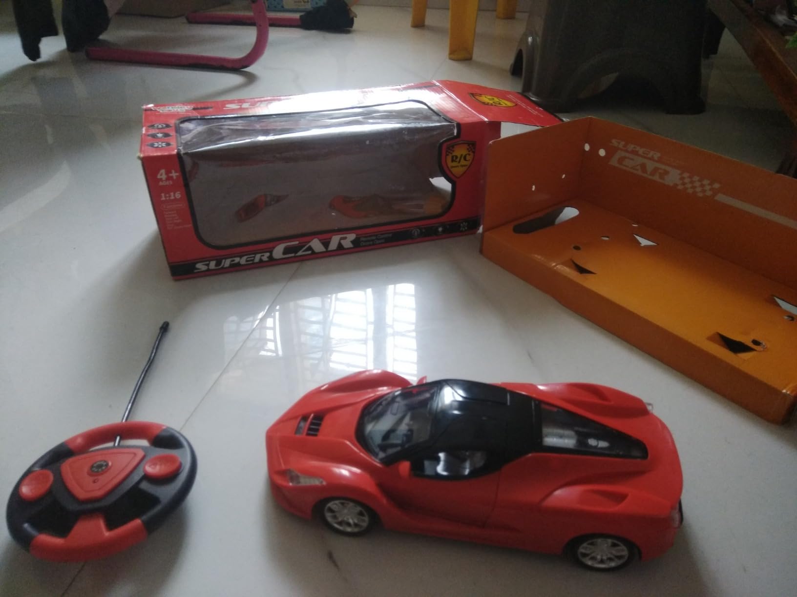 Royal Hub Sensor Remote Control Sports Car with Openable Doors High ...