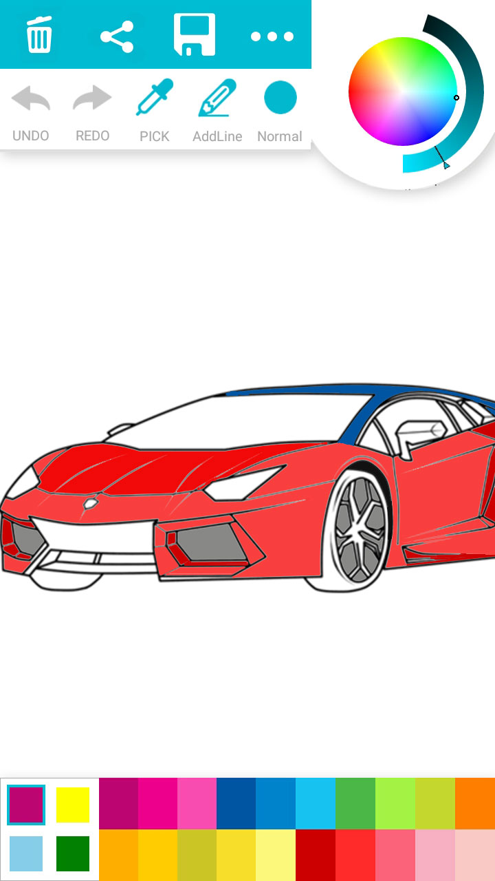 Sports Car Coloring Book - App on Amazon Appstore
