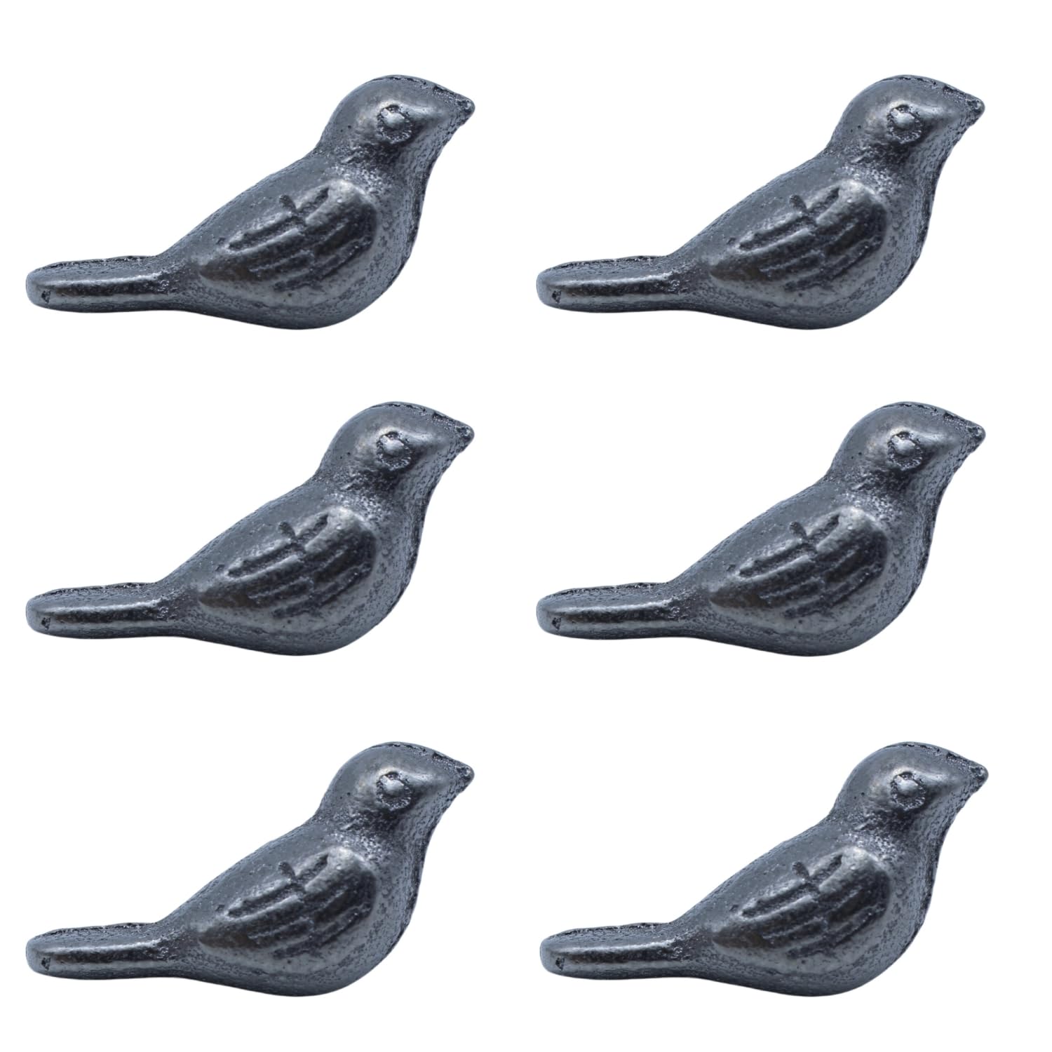 Snapklik.com : DoubleWood Cast Iron Bird Figurine, 2 Inch Decorative ...