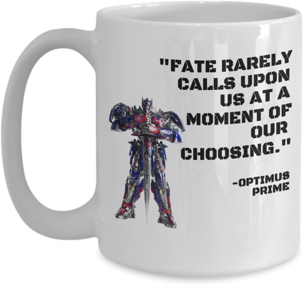 Amazon.com: Transformers, Transformers Mug, Optimus Prime, Optimus ...
