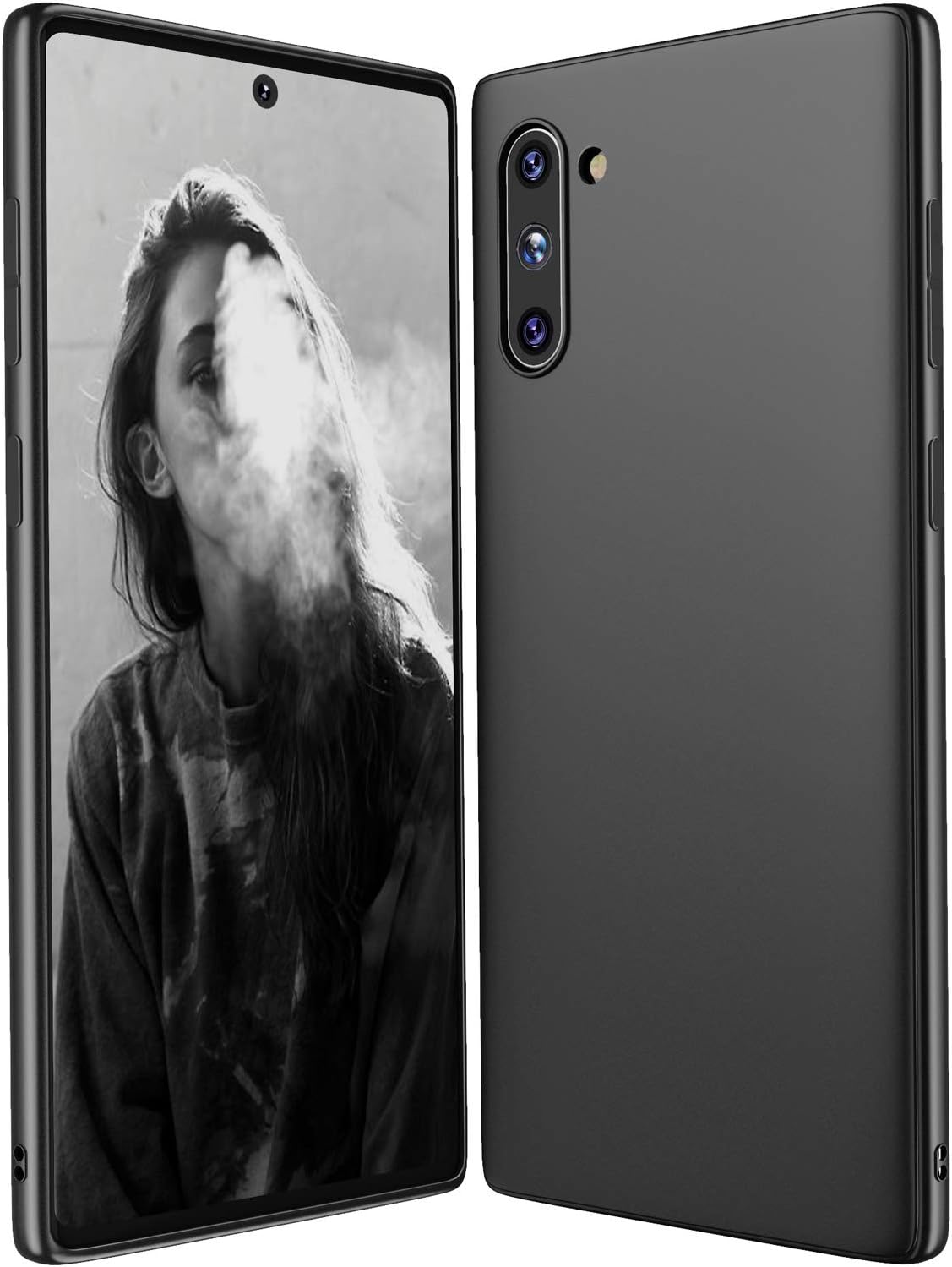 Amazon.com: ENCASED Galaxy Note 10 Case (Thin Armor) Slim Flexible Grip ...