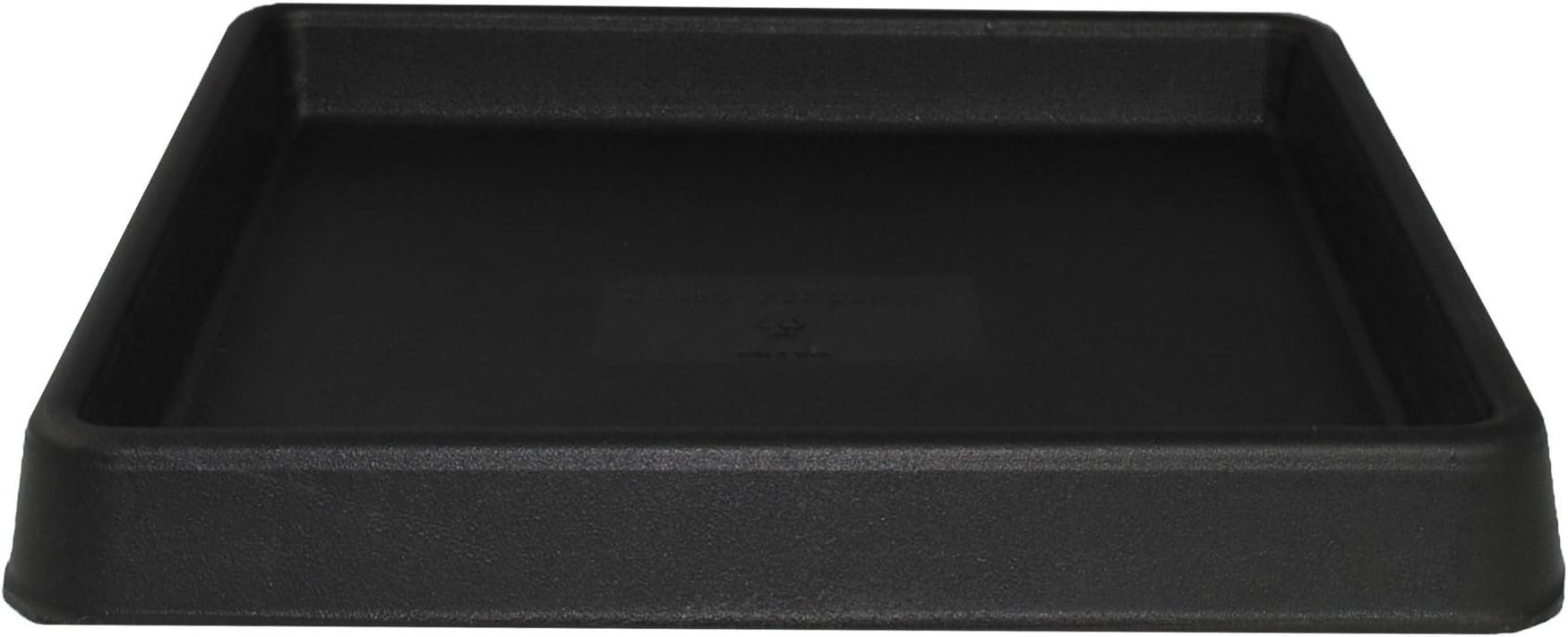 The HC Companies 14 Inch Accent Square Plastic Plant Saucer - Indoor ...