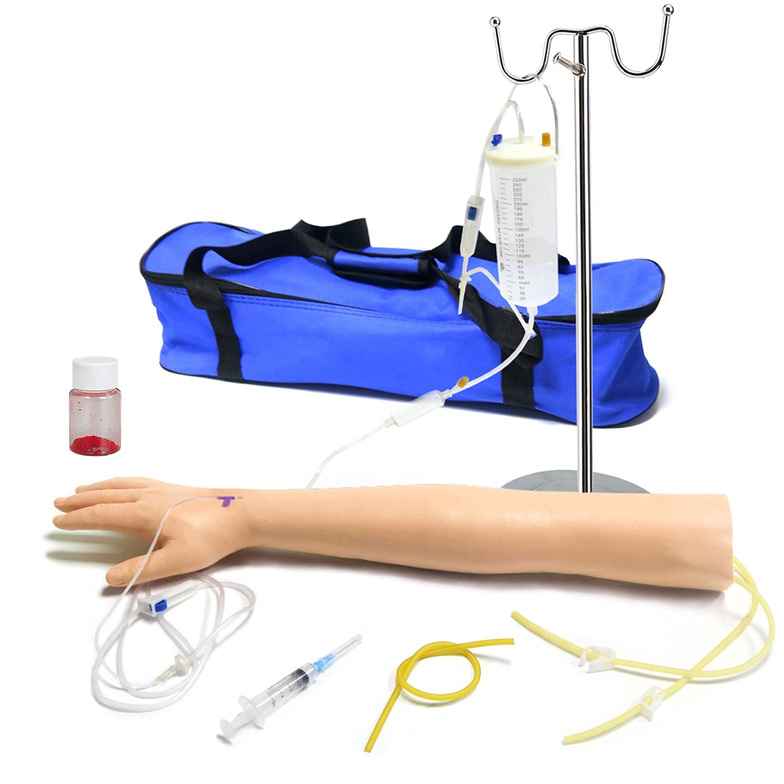 Buy Intravenous Practice Arm Kit with Skin Phlebotomy Arm Made of PVC ...