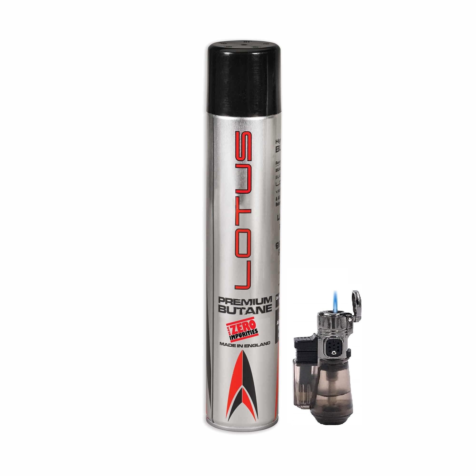 Amazon.com: Lotus 99.99% Pure 400ml Butane Lighter Fuel Gas Refill 1 ...