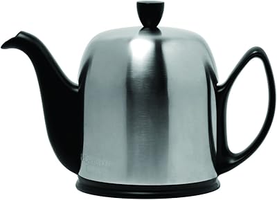Amazon.com | Jomop Ceramic Tea pot with Gold Trim Elegant Profile ...