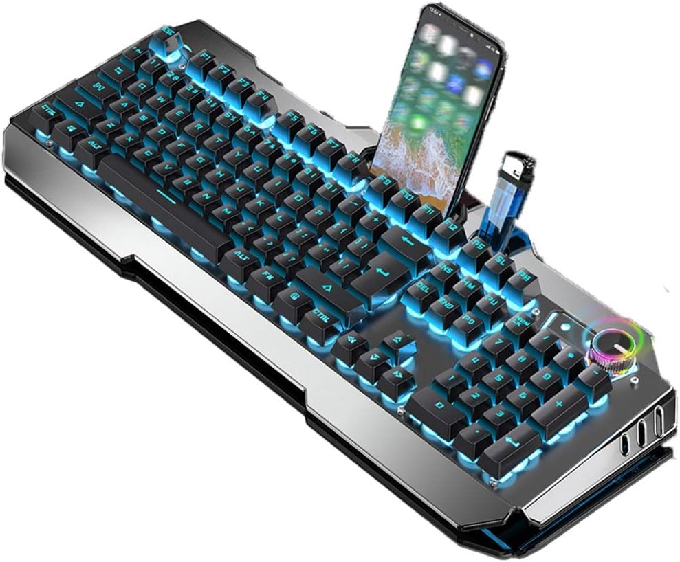 Amazon.com: ARCH Waterproof Gaming Keyboard, Ergonomics Mechanical ...
